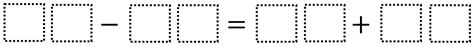 Adding And Subtracting Two Digit Whole Numbers Open Middle