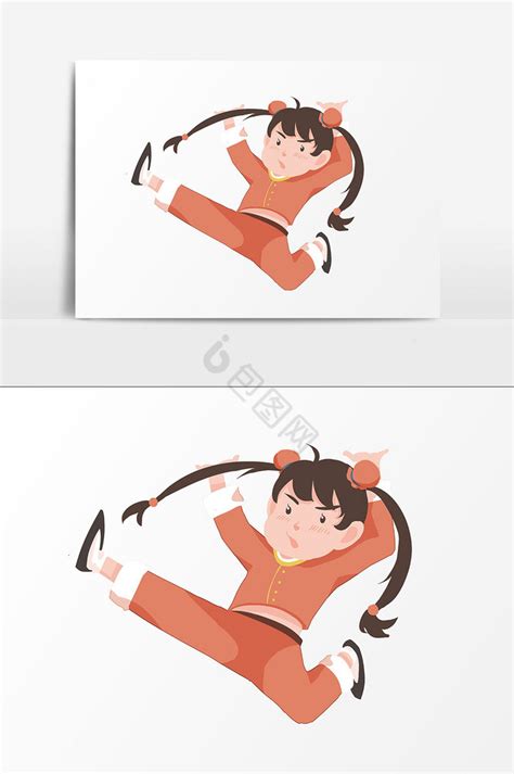 武术插画 武术插画图片 包图网
