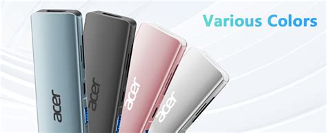 Amazon Com Acer USB C Hub In USB C To HDMI Splitter USB GEN And Gbps Type C Data