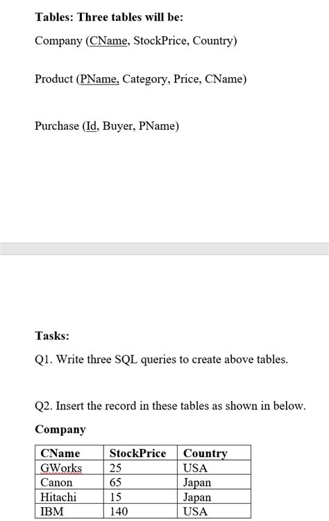 Solved Database Lab Assignment 1 Submission Deadline Nov 9