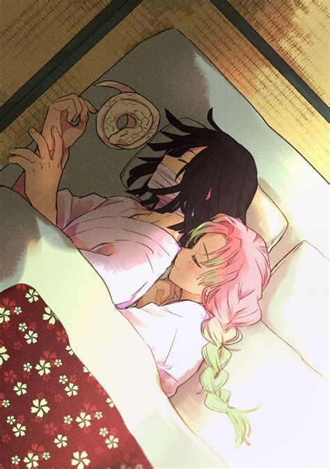 Pin On Obanai X Mitsuri