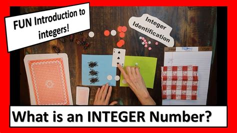 What Is An Integer Number A Fun Introduction To Integers Integers