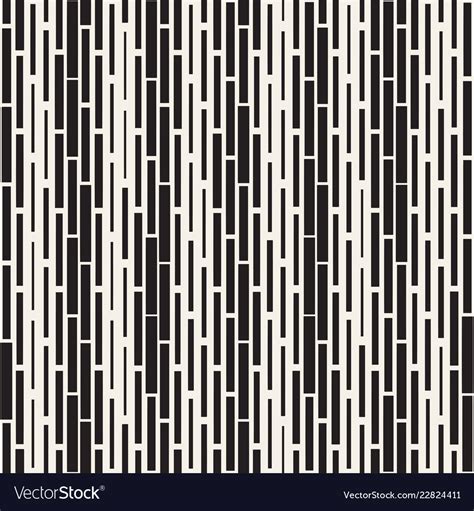 Black And White Irregular Rounded Dashed Lines Vector Image