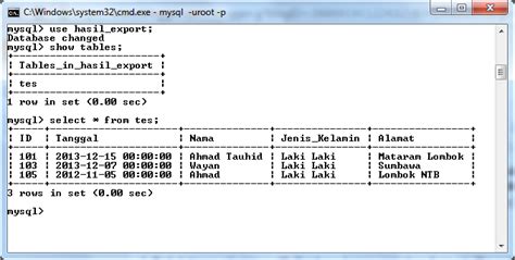 Cara Export Database Access Ke MySQL Tutorial Delphi