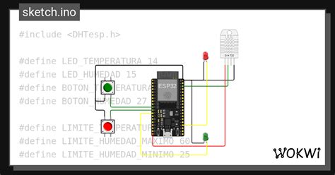 Actividad1 Wokwi Esp32 Stm32 Arduino Simulator