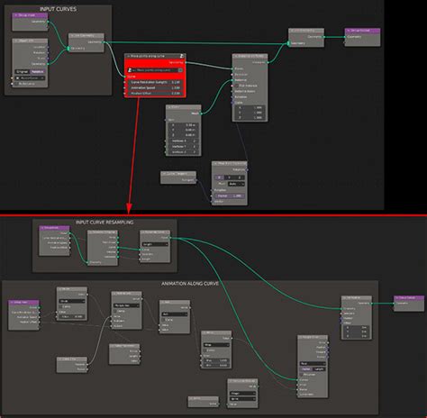 Geometry Nodes Move Points Along Curve Splines Looping And Speed Problems Modeling