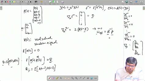 Adaptive Filter Basics Lms Algorithm Ch19 Swayamprabha Youtube