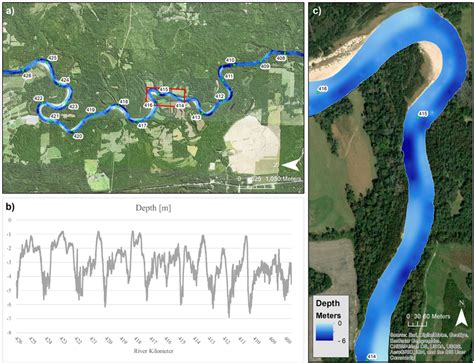 Example Of Mapping Depth With Side Scan Sonar Sss Panel A Shows Download Scientific