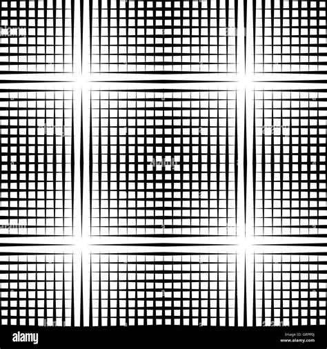 Grid Mesh Pattern With Irregular Lines Seamlessly Repeatable Stock Vector Image And Art Alamy