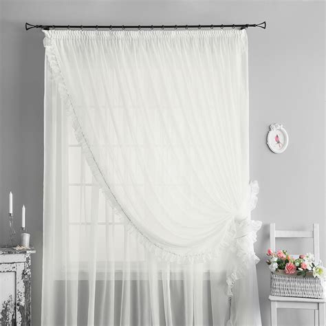 Двойная тюль на кухню с подхватом 77 фото НА ДАЧЕ ФОТО