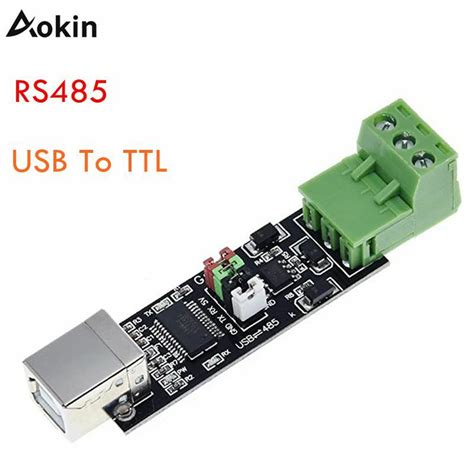 Aokin Micro Usb To Ttl Rs485 직렬 변환기 어댑터 모듈 Ftdi Ft232rl Sn75176