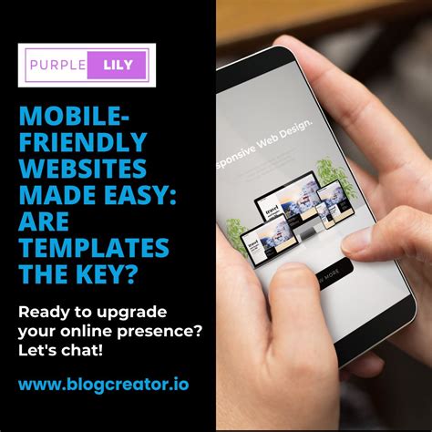 Purple Lily Bv On Linkedin Webdesign Mobilefriendly Templates