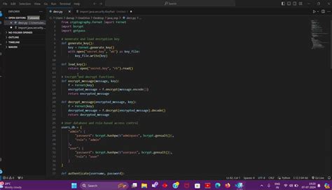 Danusha Palavesam On Linkedin Cybersecurity Python Encryption