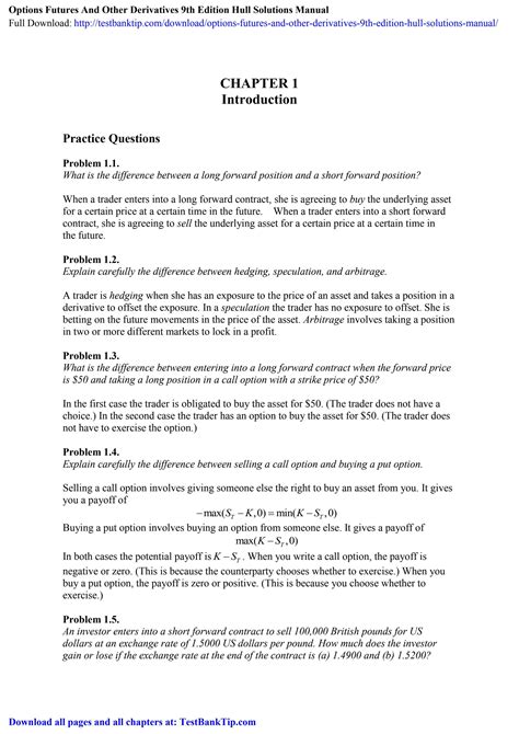 Options Futures And Other Derivatives Ebook Global Edition Top Retailers Th