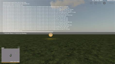 FS Blank Starter Map Multi Fruit X V Farming Simulator Mod