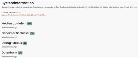 Issues With The Space Settings Page · Issue 2241 · Tandoorrecipes