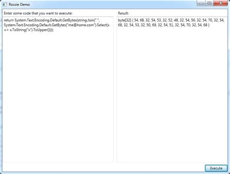 Hosted Execution With Roslyn Ctp Rcsharp