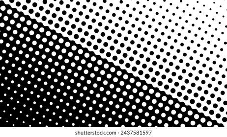 Halftone Diagonal Pattern Faded Shade Background Stock Vector Royalty Free 2437581597