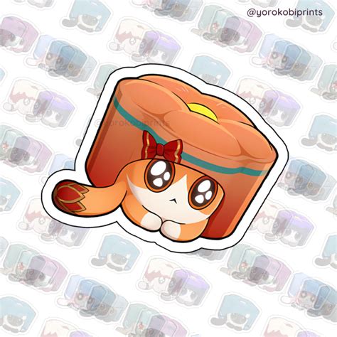 Honkai Star Rail Ruan Meis Creation Critter Pick Cake Waterproof Laminated Vinyl