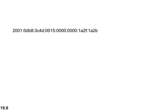 ipv6 addressing in computer networks ppt