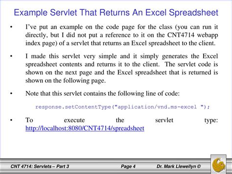 Ppt Cnt 4714 Enterprise Computing Summer 2014 Introduction To Servlet Technology Part 3