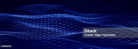 디지털 기술 배경 네트워크 연결 점 및 선입니다 프리젠 테이션 디자인에 대한 미래지향적 인 배경 3d 0명에 대한 스톡 사진 및 기타 이미지 Istock