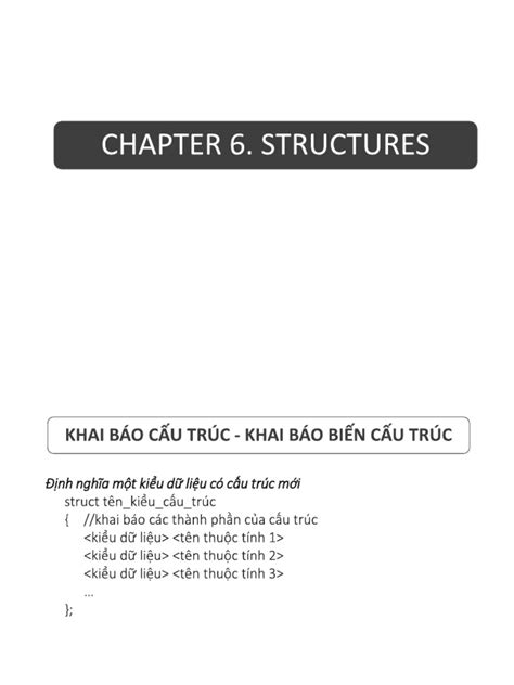 Chapter 6 Structures Pdf