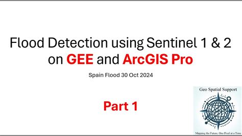 flood detection using sentinel 1 sar threshold and classification method on arcgis pro and gee