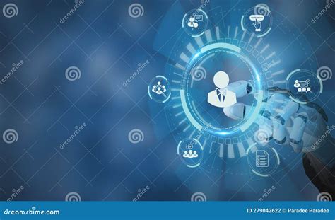 Ai Recruiting Technology Concept Using Artificial Intelligence In The Talent Acquisition