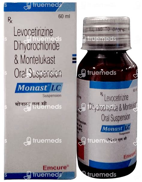 Monast Lc Syrup 60 Ml Uses Side Effects Price And Substitutes