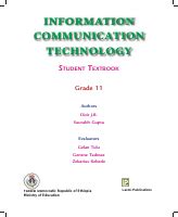 Grade Information Communication Technology Text Dirzon