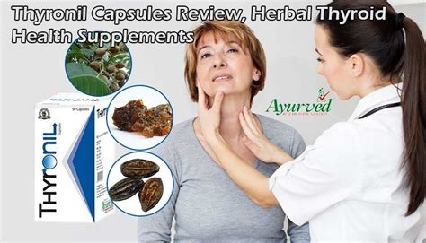 Thyronil Capsules Review Herbal Thyroid Health Supplements
