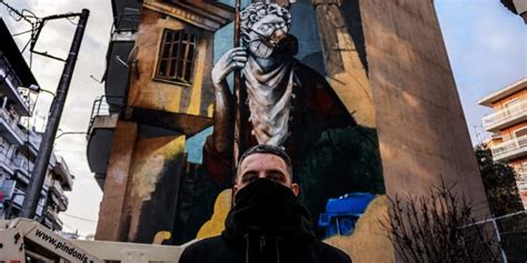 The Incredible Street Art In Drama Inspired By Covid 19