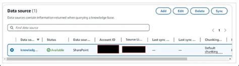 Integrating Microsoft Sharepoint As A Data Source For Amazon Bedrock