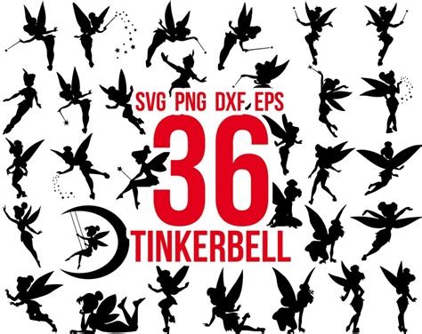 Tinkerbell Svg Tinkerbell Bundle Svg Tinkerbell Png Tinkerbell Svg