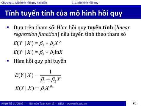 Slide Kinh tế lượng NEU pdf