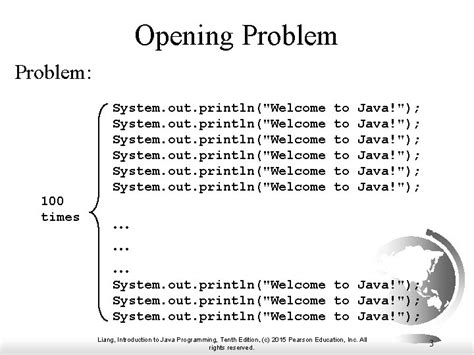 Chapter 5 Loops Liang Introduction To Java Programming