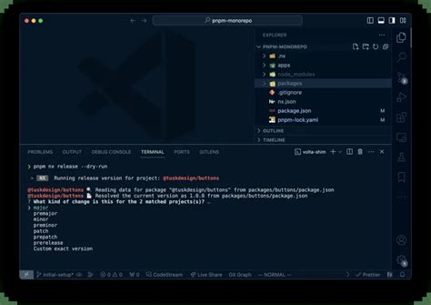 versioning and releasing packages in a monorepo nx blog