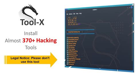 🔥install Tool X More Than 370 Bundle Of Hacking Utilities For Your Kali Linux Ethica Youtube