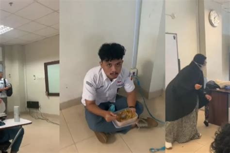 Iseng Parah Viral Mahasiswa Kompak Pakai Seragam Sma Di Kampus Dosen Sampai Kena Prank