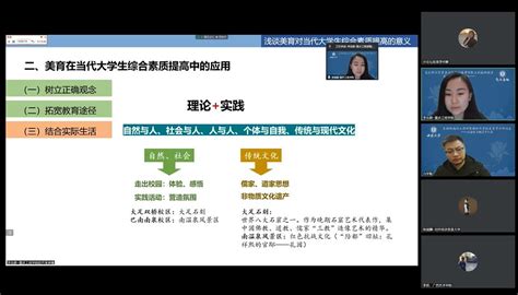 数字艺术学院美育教师代表参加“纪念西南联大建校85周年暨新时代学校美育研讨会”并发言