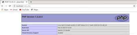 Kali安装apache、mysql、php Csdn博客
