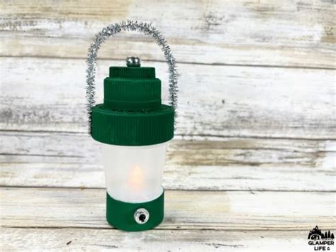 Recycled Material Lantern Craft Glamper Life