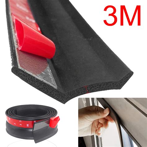 3m 범용 차고 문 하단 씰 스트립 롤러 셔터 도어 씰링 Pedm 고무 방수 날씨 스트리핑 123m 티몬