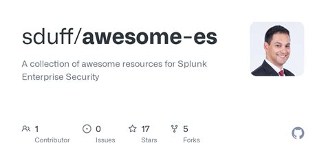 GitHub Sduff Awesome Es A Collection Of Awesome Resources For Splunk Enterprise Security
