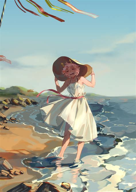 Ashido Mina Boku No Hero Academia Drawn By Tamomoko Danbooru