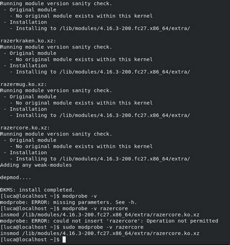 Kernel 41517 Issues On Fedora · Issue 581 · Openrazeropenrazer · Github