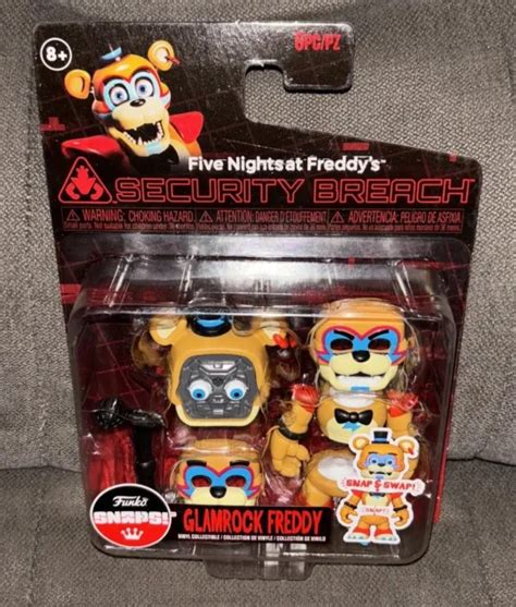 Funko Fnaf Snaps Five Nights At Freddys Security Breach Glamrock