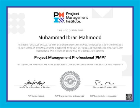 Muhammad Ibrar Mahmood On Linkedin I Am Incredibly Thrilled To Share That I Have Passed My