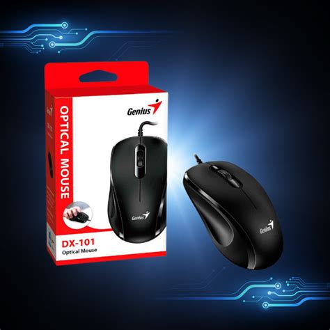 Mouse Genius Dx 101 Optico Usb Cybertech Venda E Suporte Em Informática
